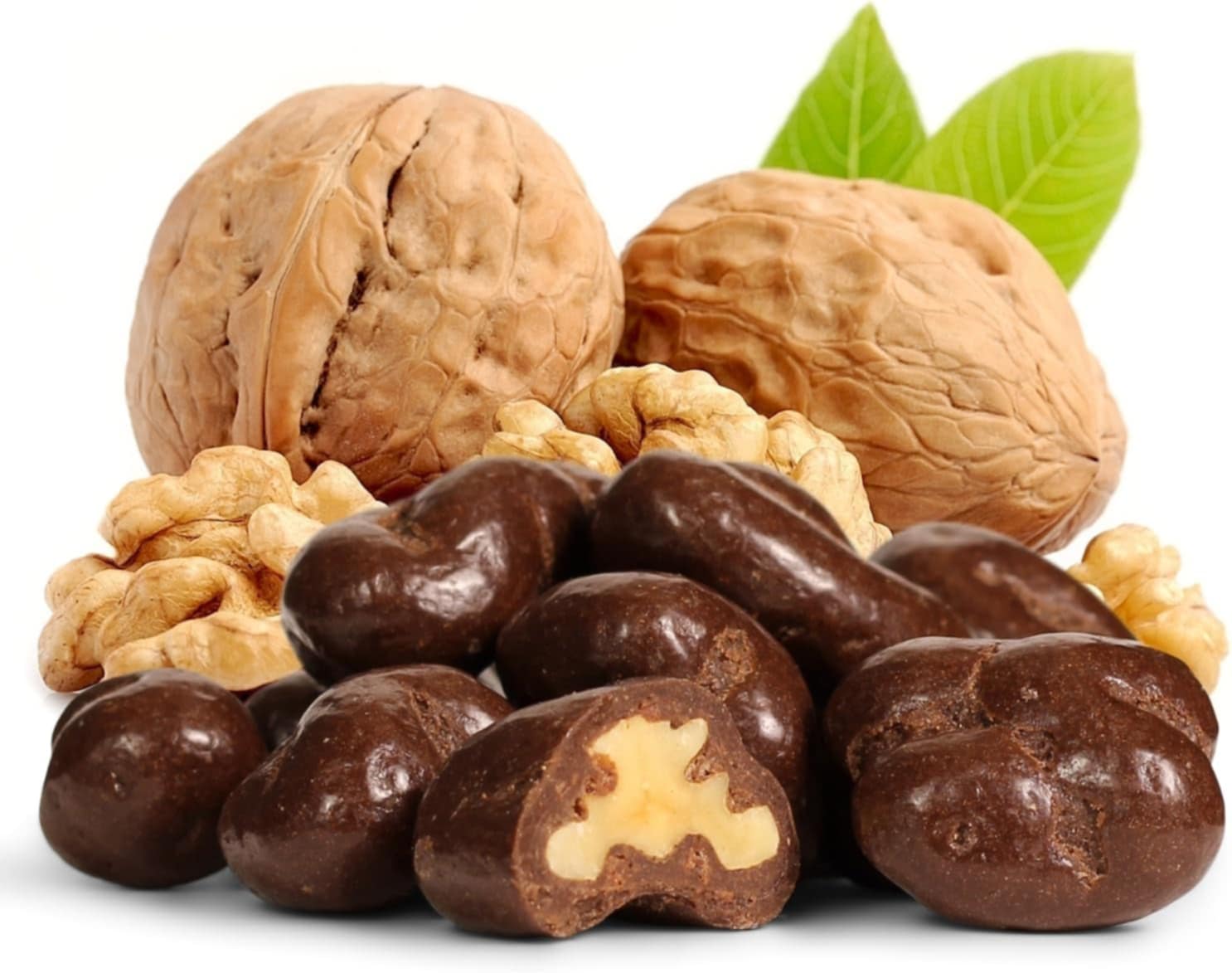 Milk Chocolate Covered Walnuts – The Diamonds Of Chocolate