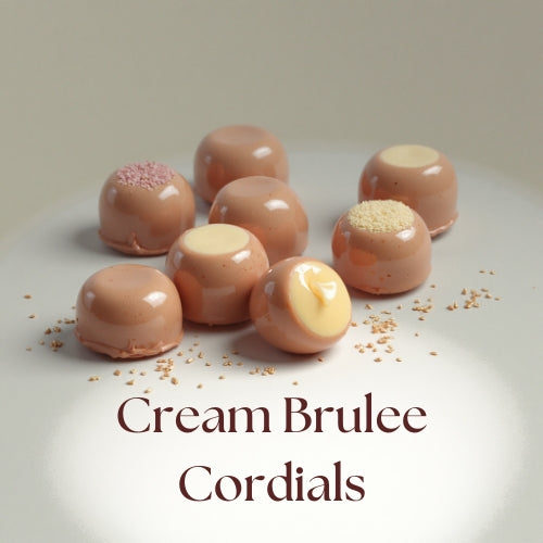Gourmet Crème Brulee Cordials – The Diamonds Of Chocolate