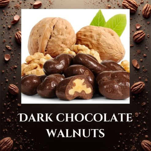 Dark Chocolate Covered Walnuts. – The Diamonds Of Chocolate